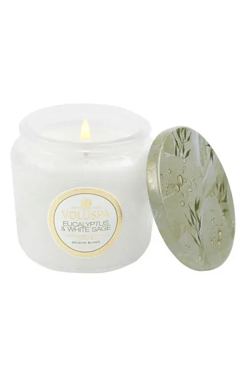 Voluspa Petite Jar Candle - Eucalyptus & White Sage