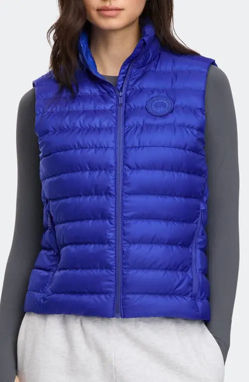 Canada Goose Aethera Quilted Ripstop Down Puffer Vest - Azurite Blue