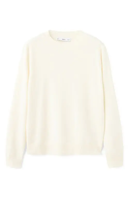 Mango Crewneck Sweater - Ecru