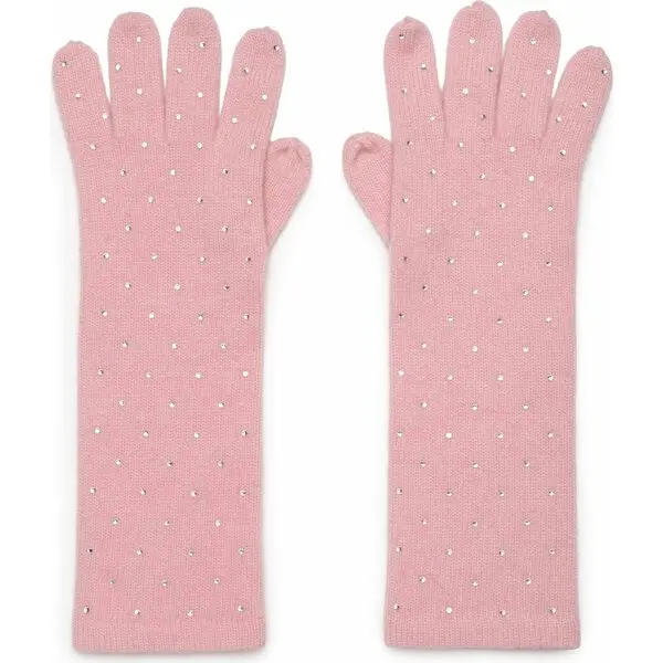 Generation Love Coco Crystal Gloves - Pink