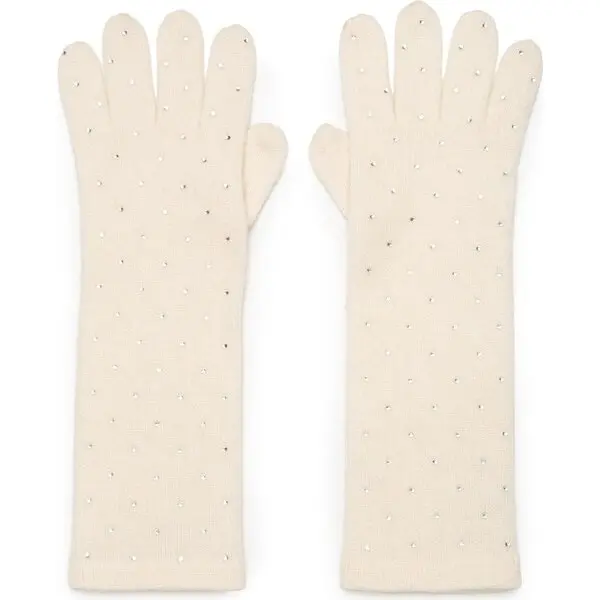 Generation Love Coco Crystal Gloves - White