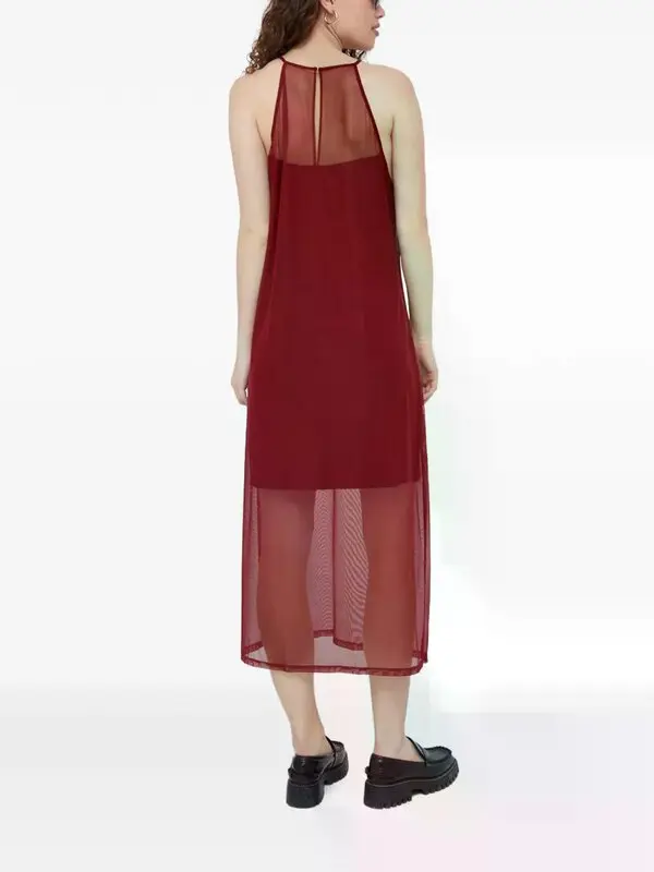 Dkny Halterneck Midi Dress