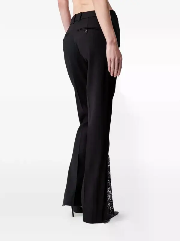 ARTICLE TEN Lace-detail Trousers