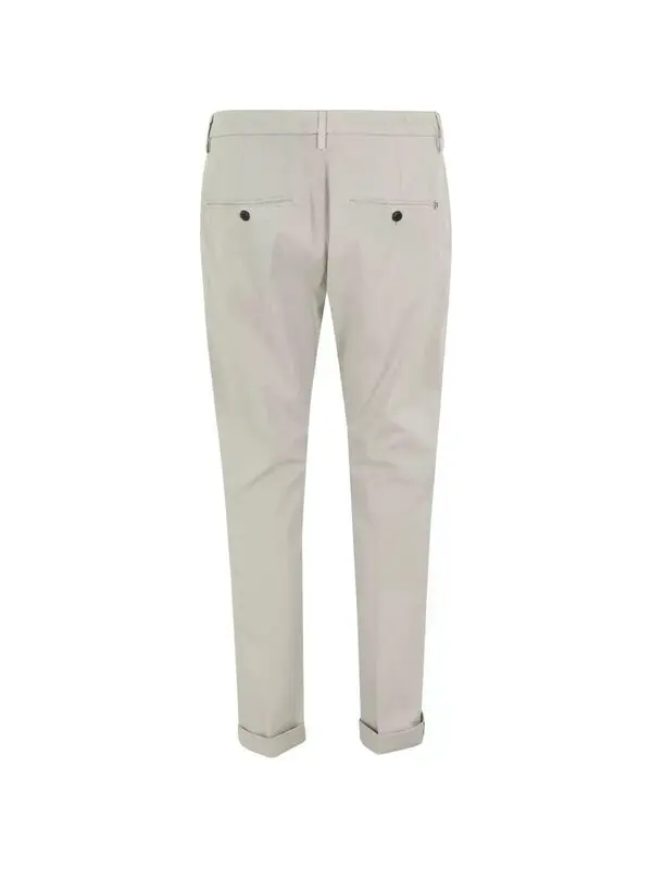 DONDUP Cropped Trousers - Neutrals