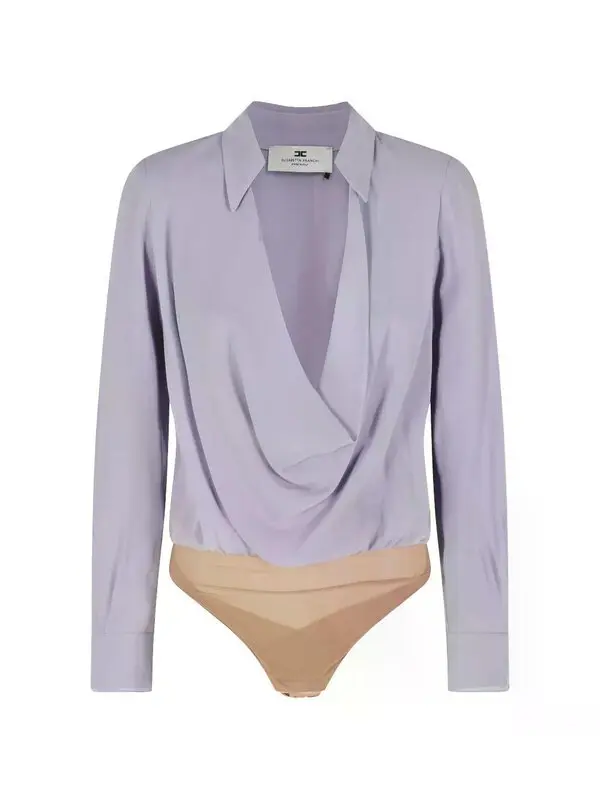 Elisabetta Franchi Draped Bodysuit