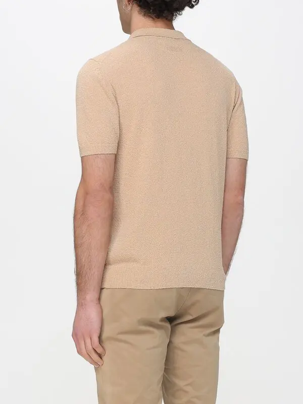 DRUMOHR Cotton Blend Knit Polo