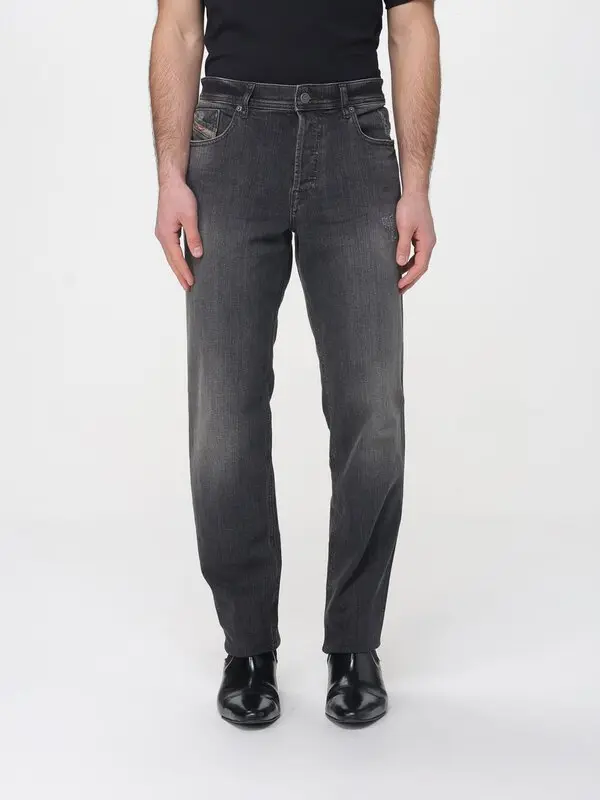 DIESEL® D-definitive Slim Fit Stretch Denim Jeans - Black