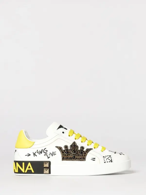 Dolce & Gabbana Low Top Sneakers - White