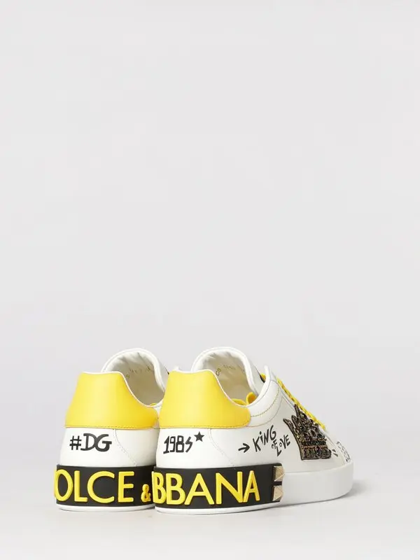Dolce & Gabbana Low Top Sneakers - White