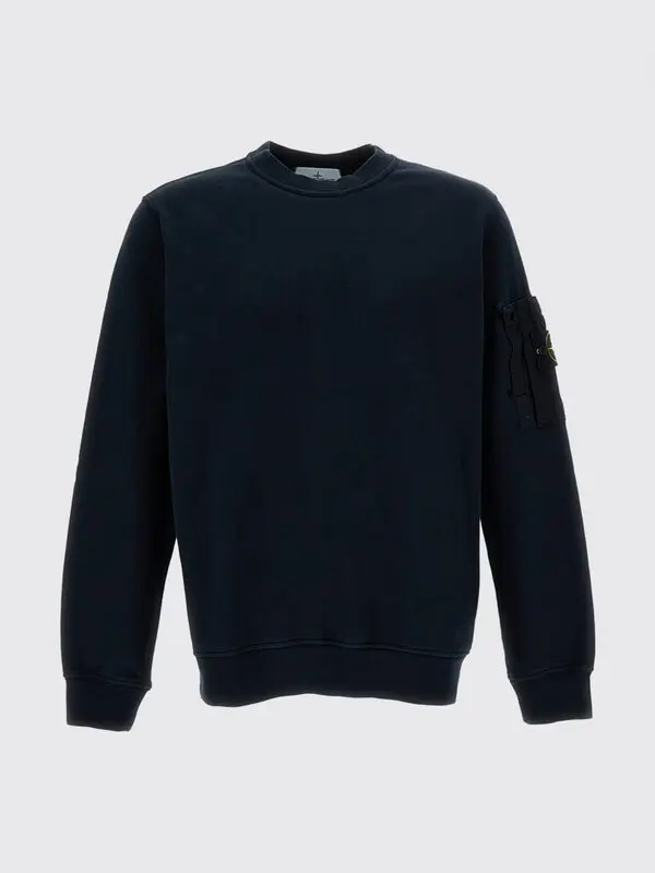 Stone Island Crewneck Sweatshirt - Blue