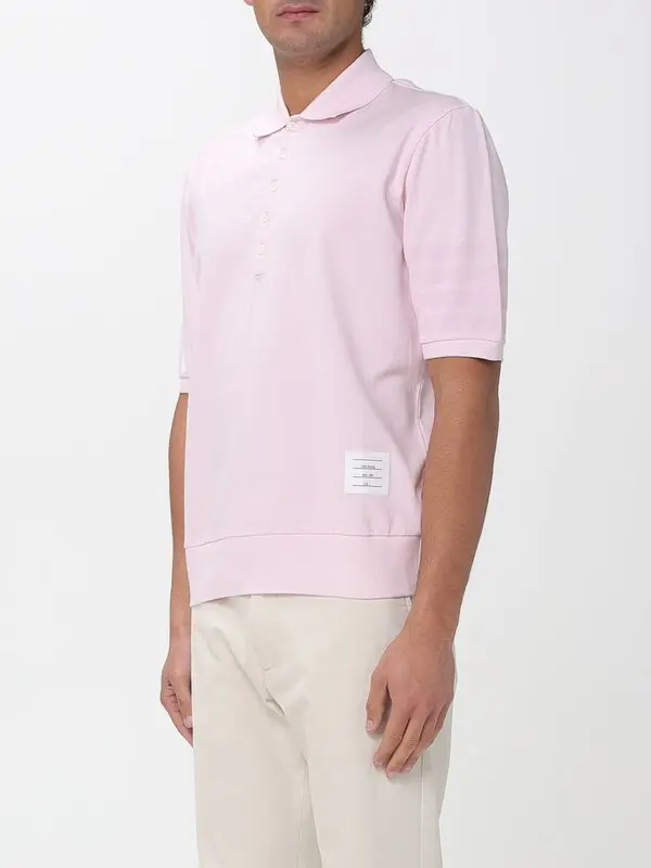 Thom Browne Polo Shirt - Pink