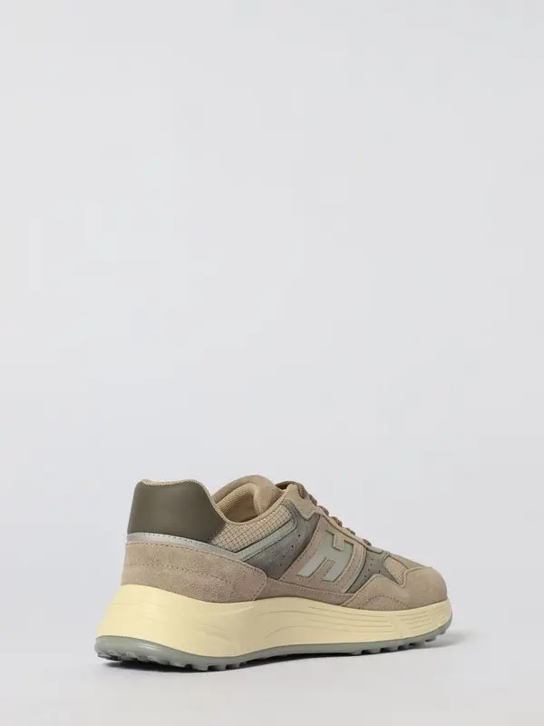 Hogan Paneled Sneakers - Beige