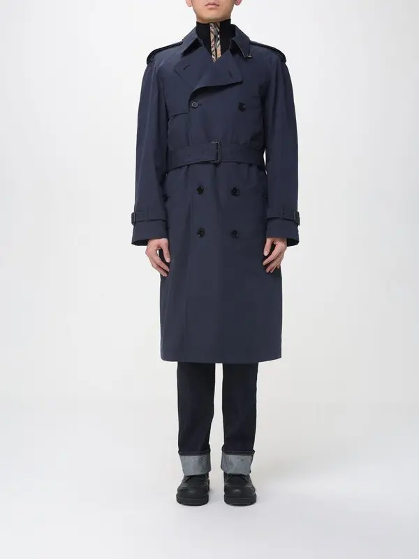 Burberry Trench Coat - Navy