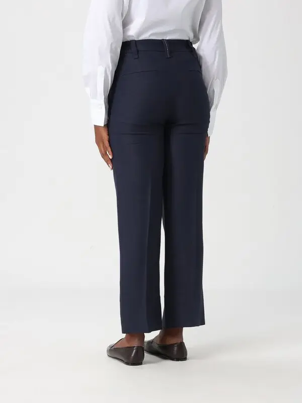 Brunello Cucinelli Cropped Stretch Cotton Trousers