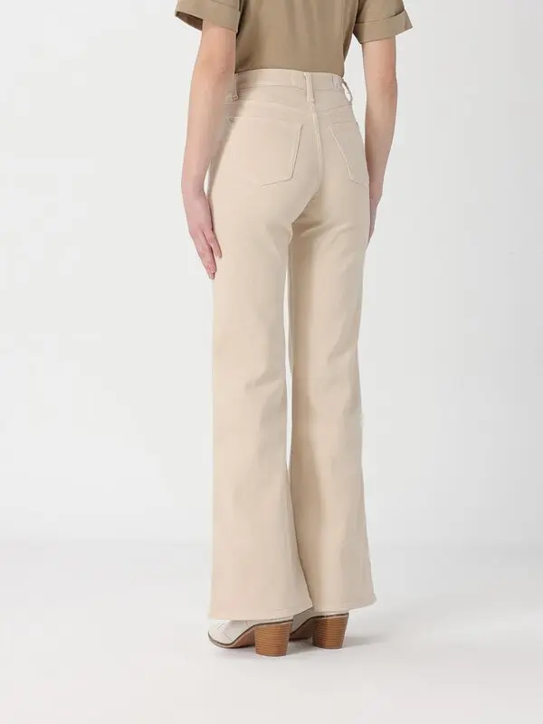 7 For All Mankind Wide Leg Pants - Denim
