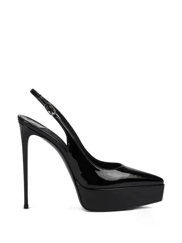 LE SILLA Uma Slingback Pumps - Black