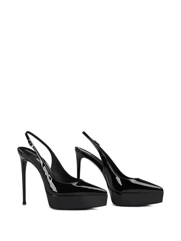 LE SILLA Uma Slingback Pumps - Black