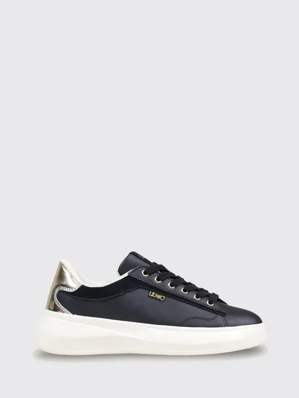 Liu Jo Casper 01 Synthetic Leather Sneakers - Blue