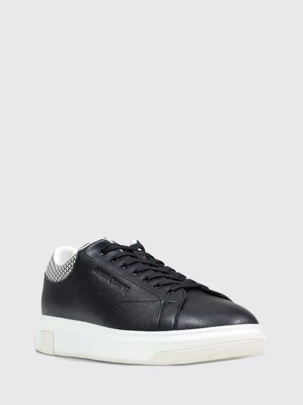 Armani Exchange Low Top Sneakers - Black
