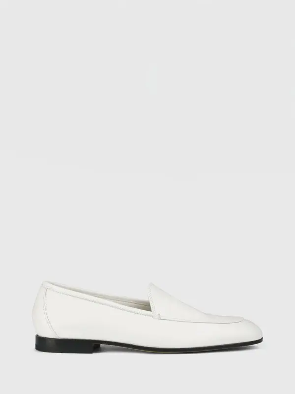 DOUCAL'S Leather Loafers - White