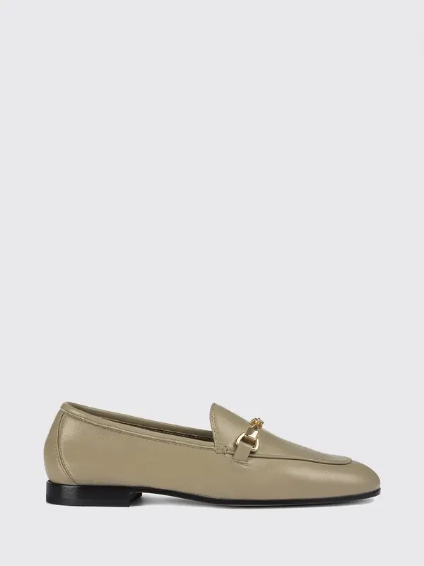 DOUCAL'S Leather Loafers With Horsebit Detail - Green