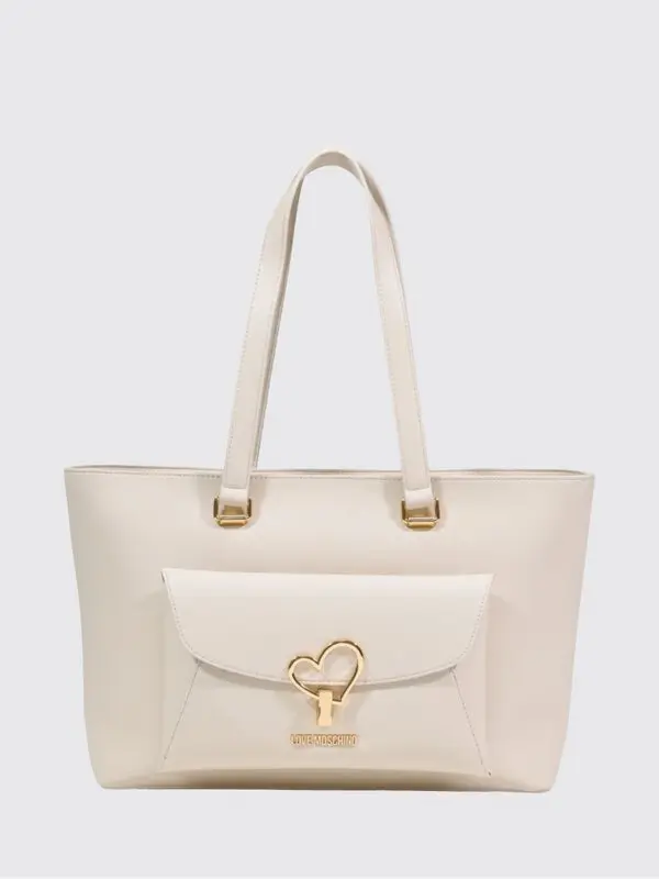 Moschino Shoulder Bag - Cream