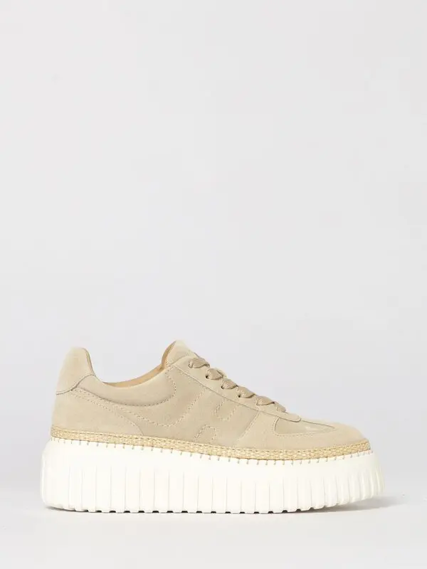 Hogan Platform Sneakers - Beige