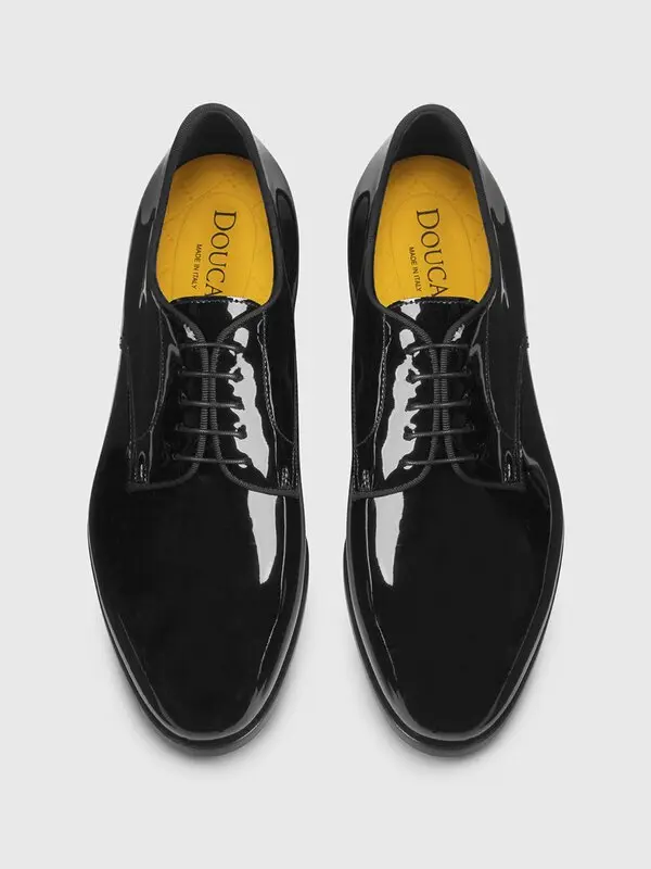 DOUCAL'S Patent Leather Oxford Shoes
