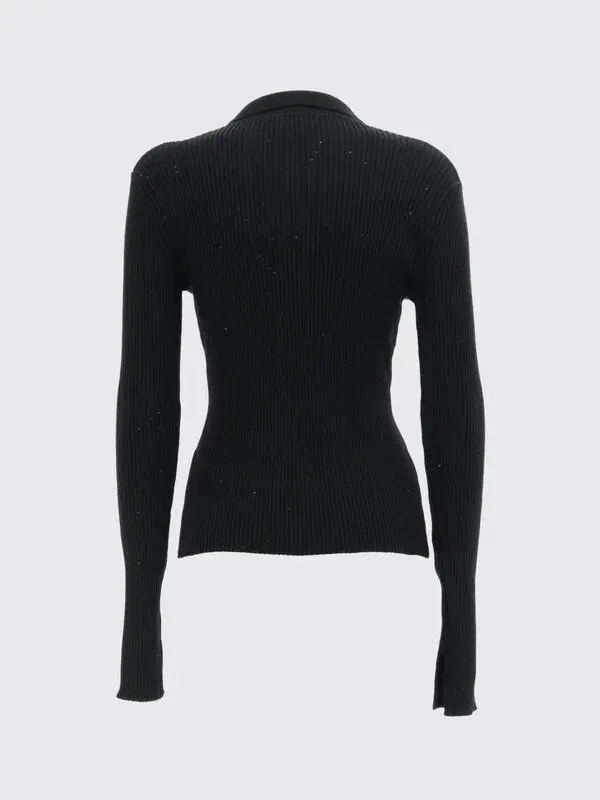 GANNI Polo Shirt - Black