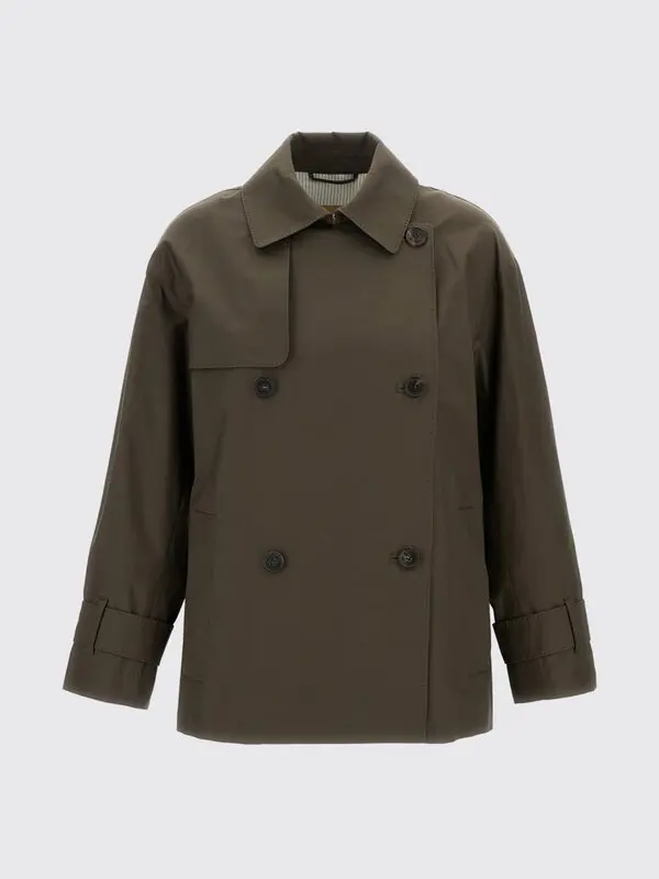 Max Mara Zeno Double Breasted Short Trench Coat