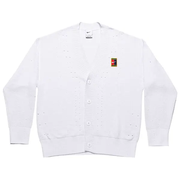 Nike Court Slam Tennis Cardigan - White