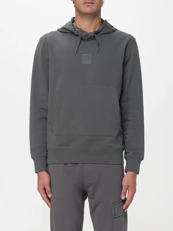 C.P. COMPANY Hooded Sweatshirt - Grey