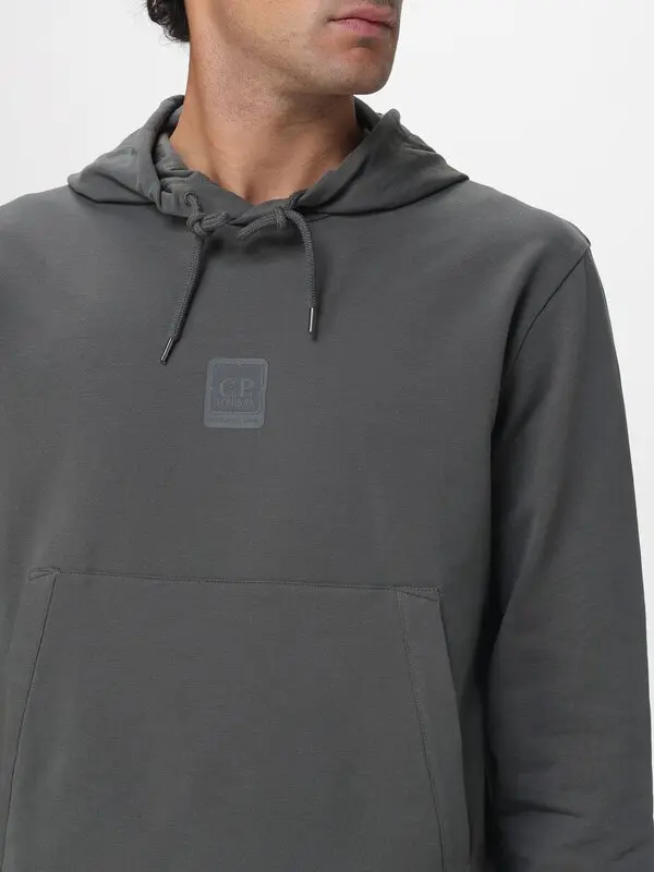 C.P. COMPANY Hooded Sweatshirt - Grey