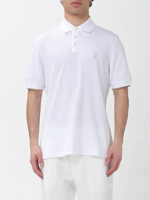 Brunello Cucinelli Polo Shirt - White