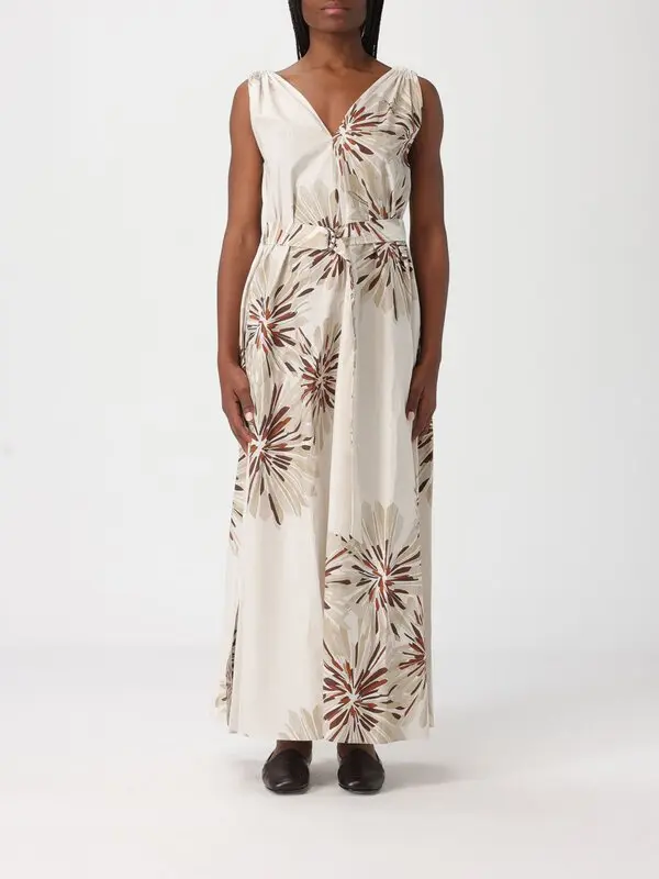 Brunello Cucinelli Floral Maxi Dress