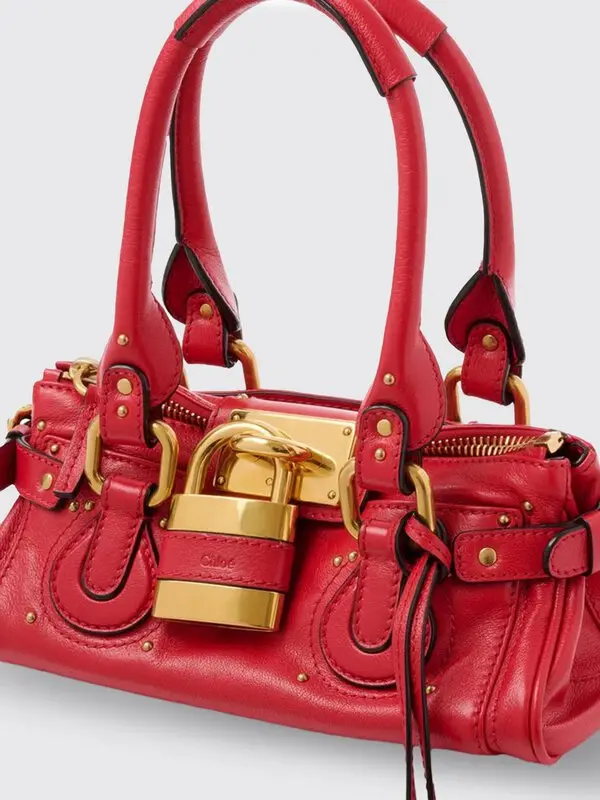 Chloé Leather Handbag - Red