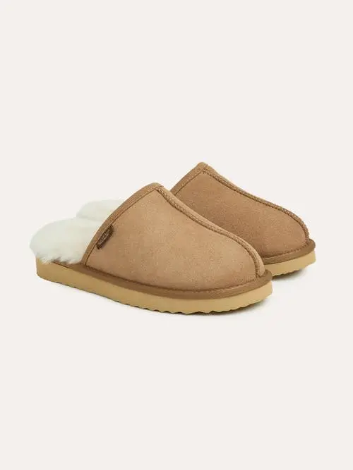 CELTIC & CO. Sheepskin Mule Slippers