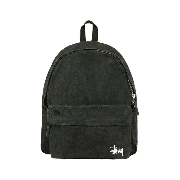 StÜssy Needle Punch Backpack - Black