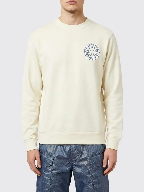 Stone Island Crewneck Sweatshirt - Ivory