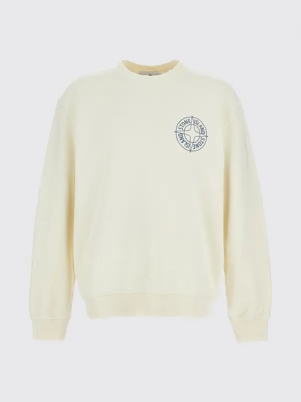 Stone Island Crewneck Sweatshirt - Ivory