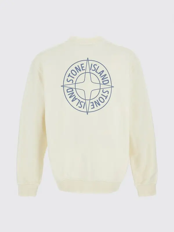 Stone Island Crewneck Sweatshirt - Ivory