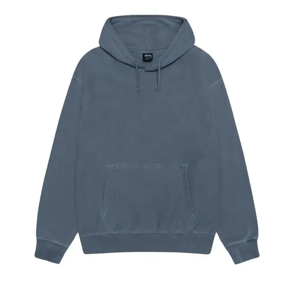 StÜssy Buana Pigment Dyed Hoodie - Blue