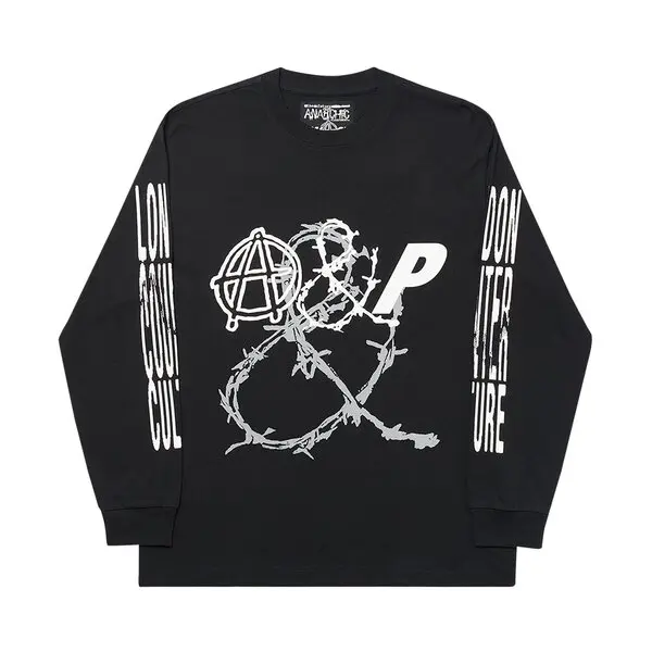 PALACE Counter Culture Long-sleeve - Black