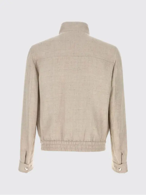 Brunello Cucinelli Zip-up Jacket - Beige