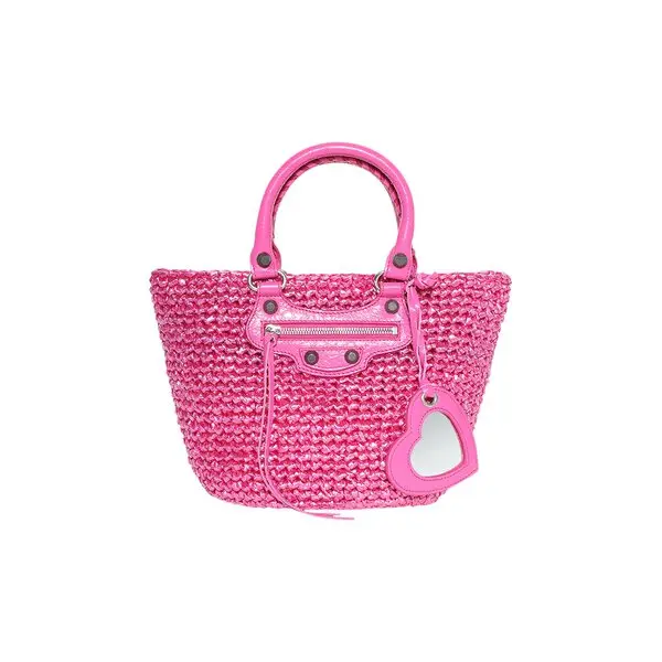 Balenciaga Le Cagole Small Panier Bag - Pink