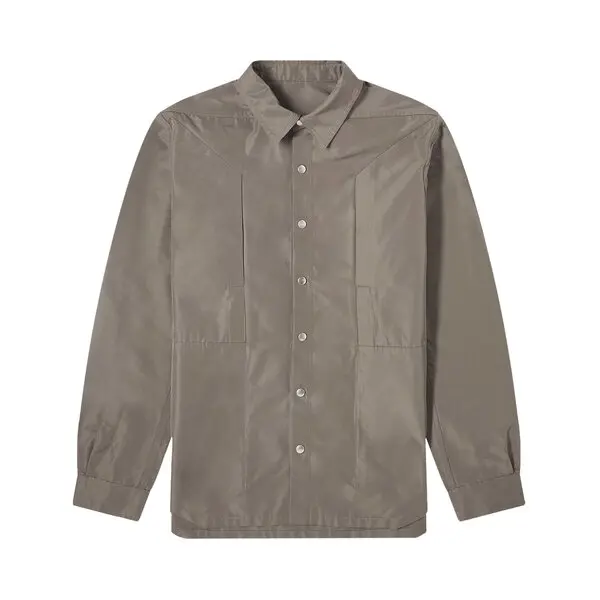 Rick Owens Fogpocket Outershirt - Grey