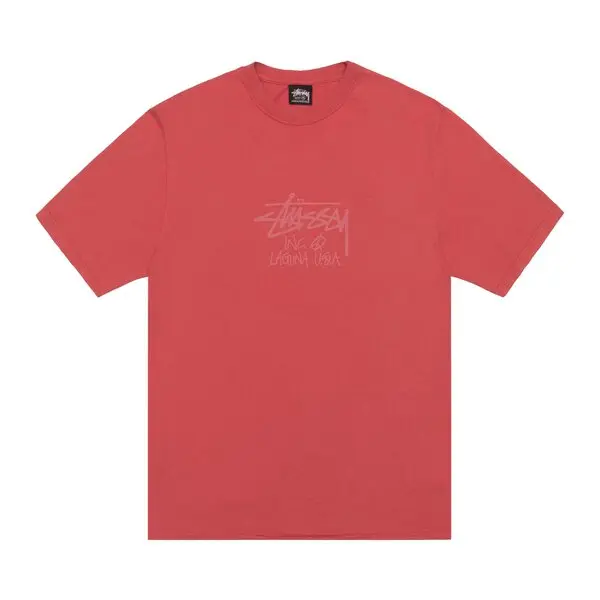 StÜssy Laguna Usa Tee - Red