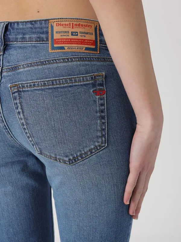 DIESEL® Straight Leg Jeans - Denim