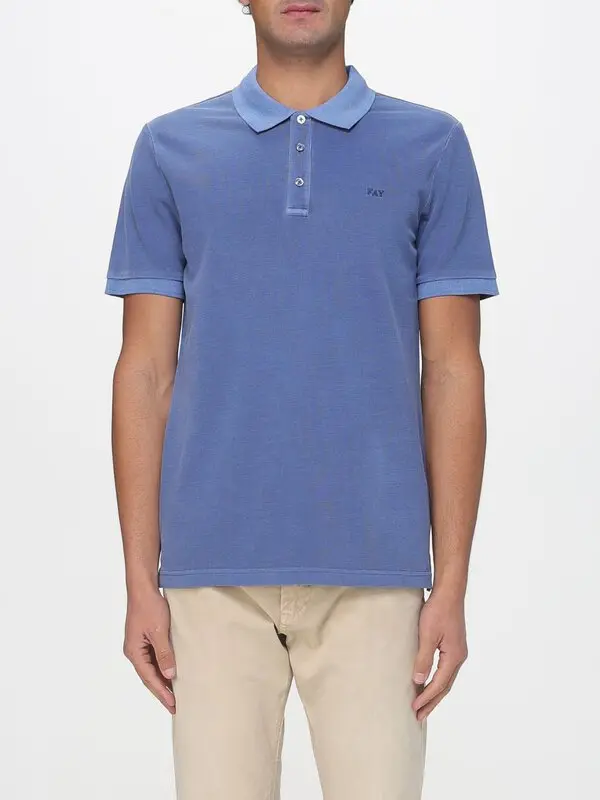 FAY Polo Shirt - Blue