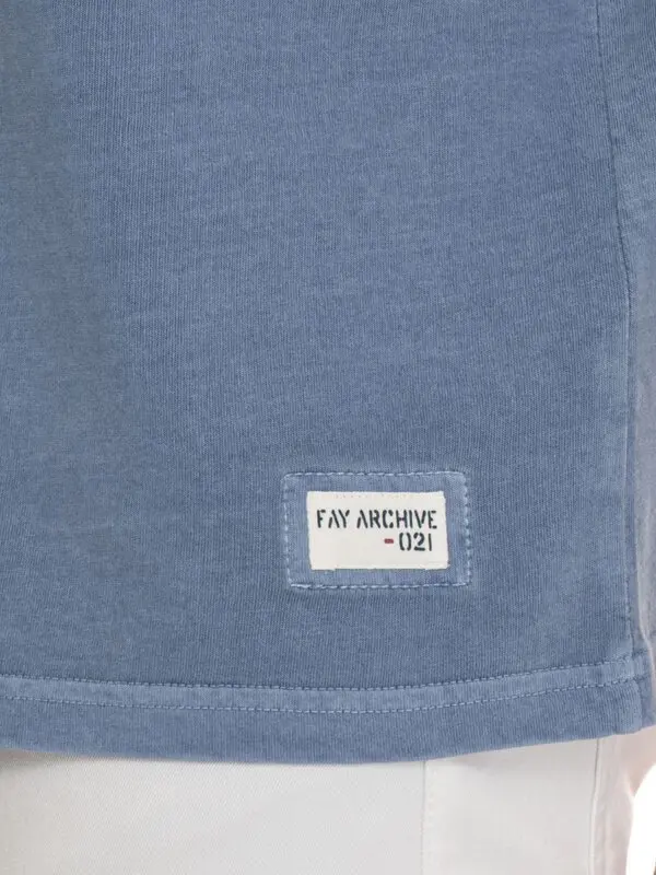 FAY T-shirt - Blue 1